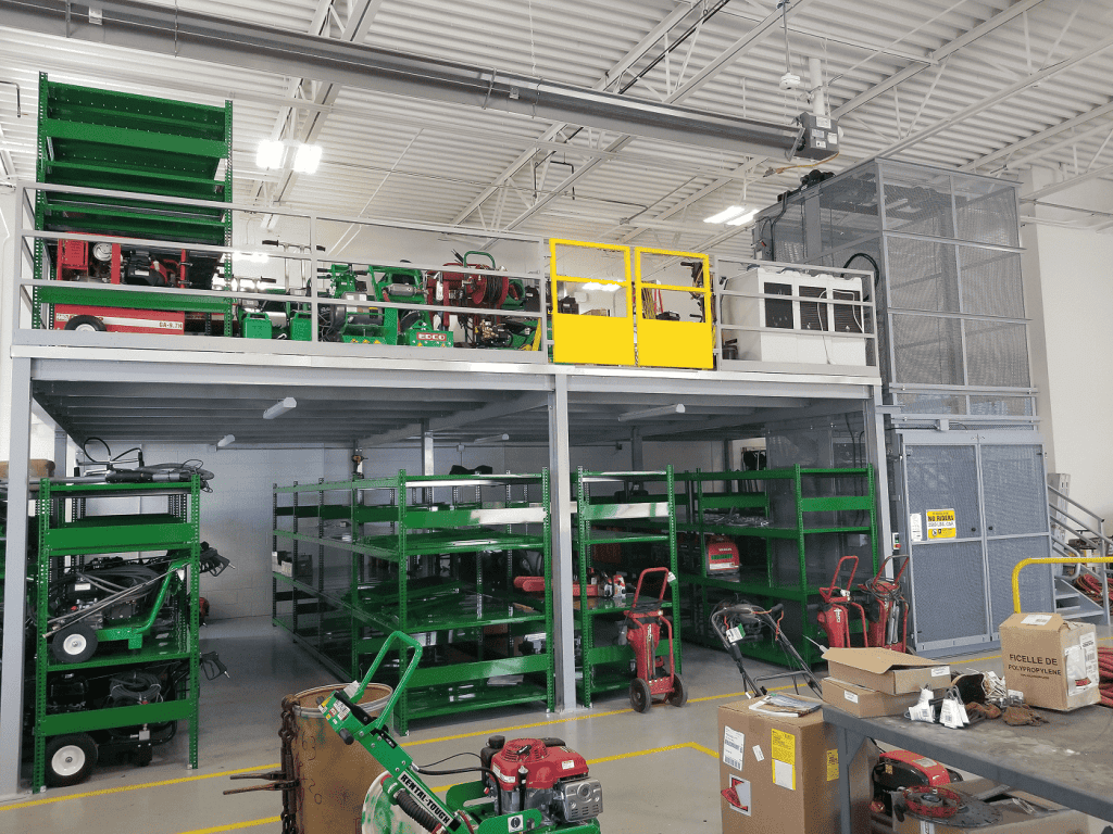 Storage Mezzanines | Maximize Warehouse Space